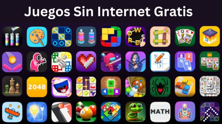 50 Mejores Juegos Sin Internet Gratis para Jugar en Cualquier Momento